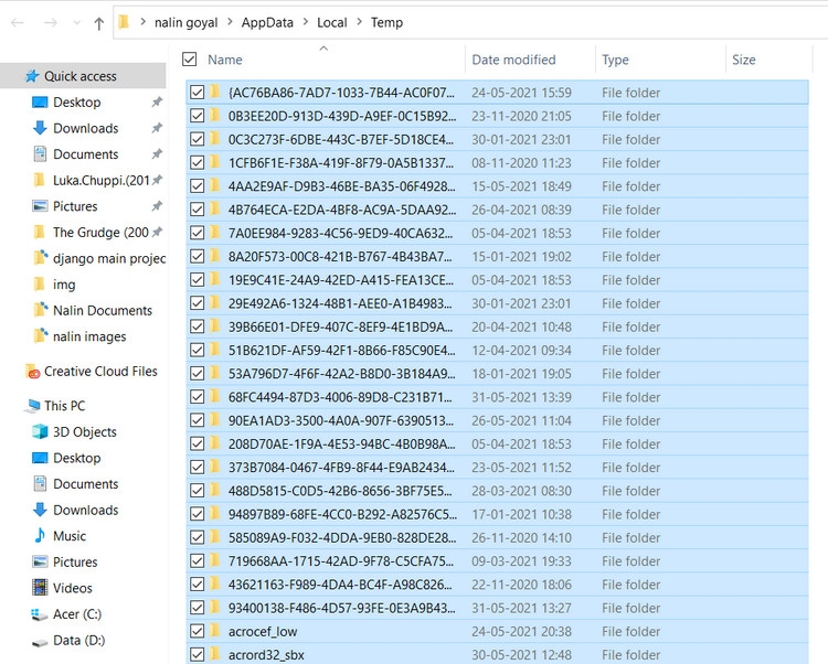 Hướng dẫn toàn tập cách xóa file temp trong Win 10 để tăng tốc hệ thống ...