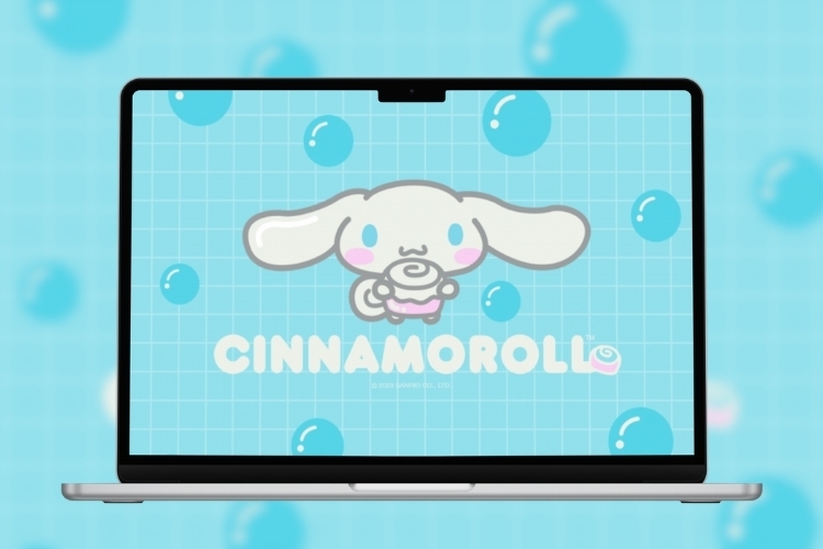 Bộ sưu tập hình nền máy tính Cinnamoroll siêu dễ thương