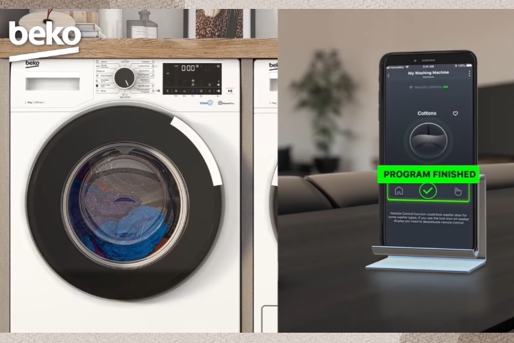 Tìm hiểu ứng dụng HomeWhiz Beko, kết nối máy giặt Beko với smartphone