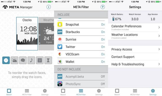 Smartwatch Meta M1 dành cho những người cá tính (Phần 2)