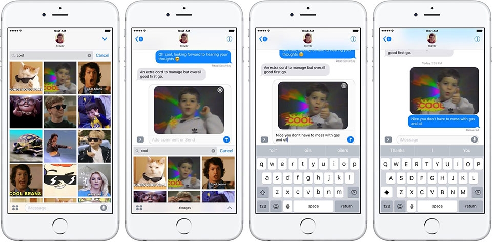 Cài đặt bàn phím iMessage GIF tiện lợi lên iPhone