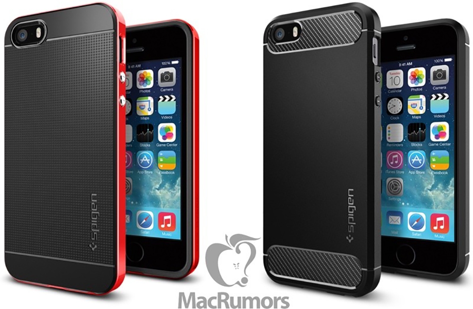 Phụ kiện ốp lưng của Spigen tiết lộ thiết kế trên iPhone 5SE