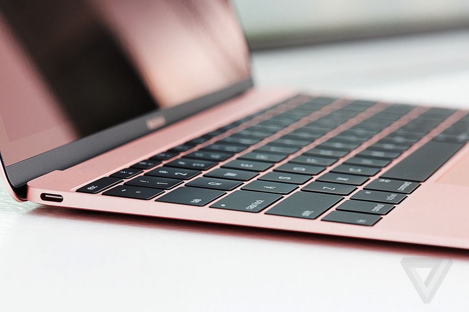 Trên tay MacBook 12 inch rose gold mới