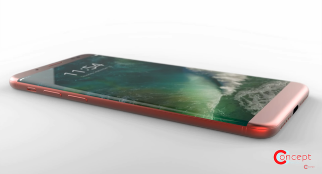 Ngỡ ngàng trước vẻ đẹp của concept iPhone 8 edge