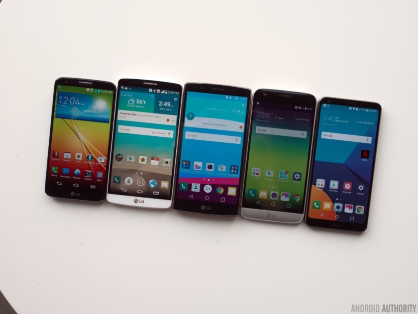 Cùng nhìn lại sự phát triển của LG G series
