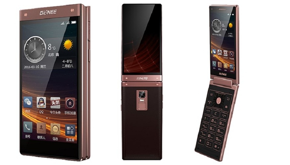 Điện thoại nắp gập Gionee W909 chính thức trình làng