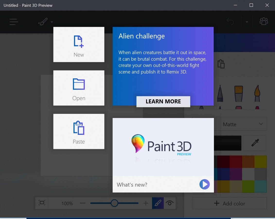 Hướng dẫn cài đặt Paint 3D trên Windows 10
