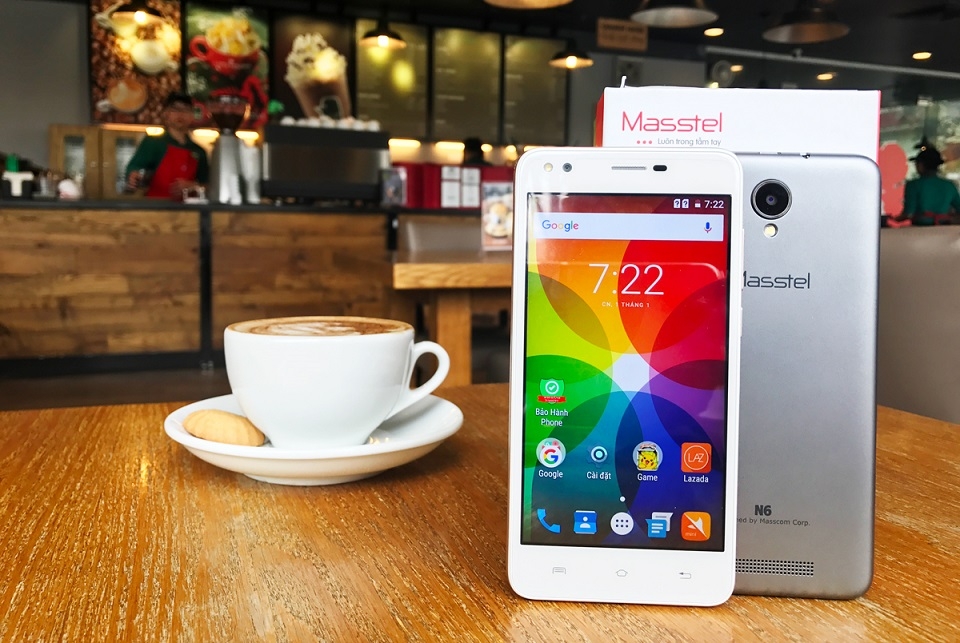 Masstel N6: smartphone giá rẻ ưu việt nhất hiện nay