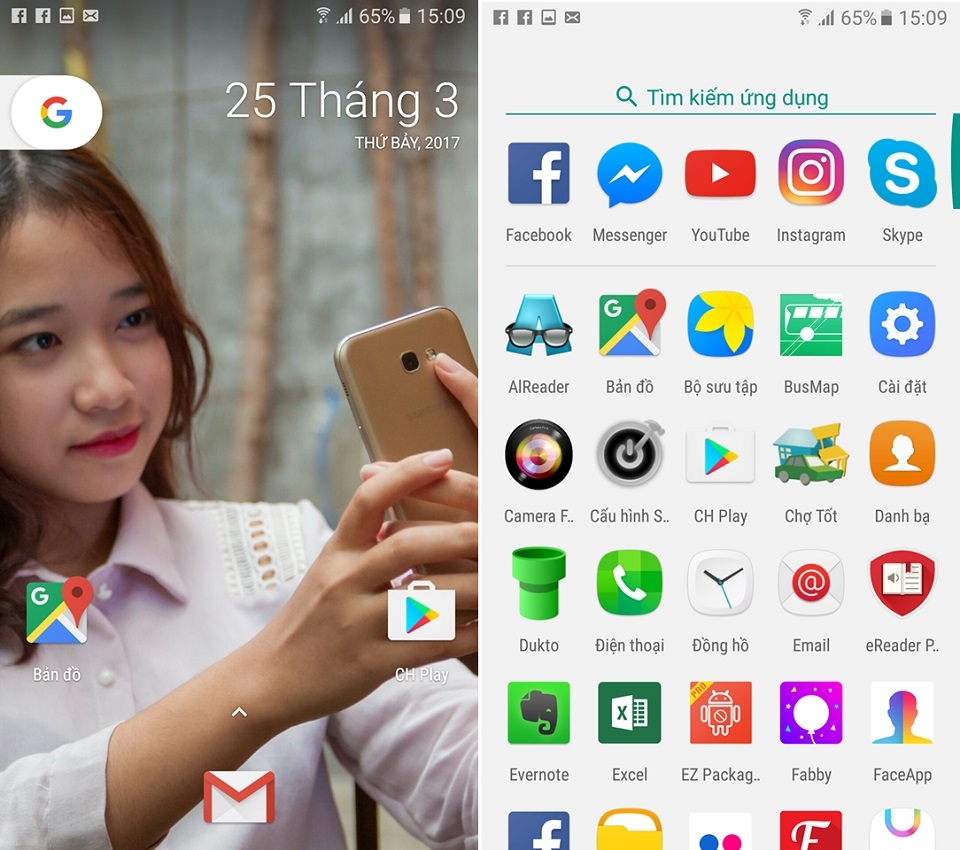 Hướng dẫn cài đặt giao diện Android 8 cho smartphone