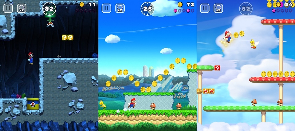 Tổng hợp tất cả game Mario trên Android