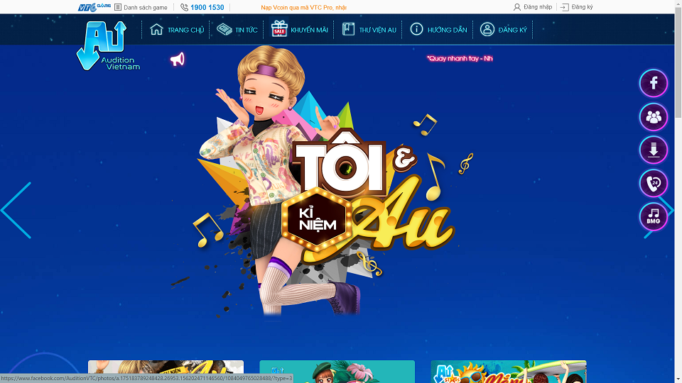 Hướng dẫn tải game Audition cho PC