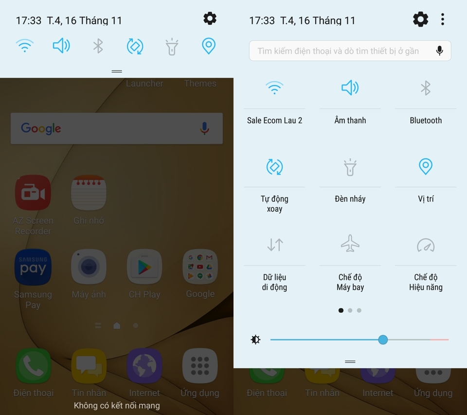 Giao diện Android 7.0 Nougat của Samsung có gì mới?