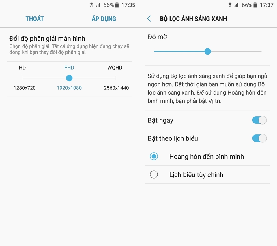 Giao diện Android 7.0 Nougat của Samsung có gì mới?