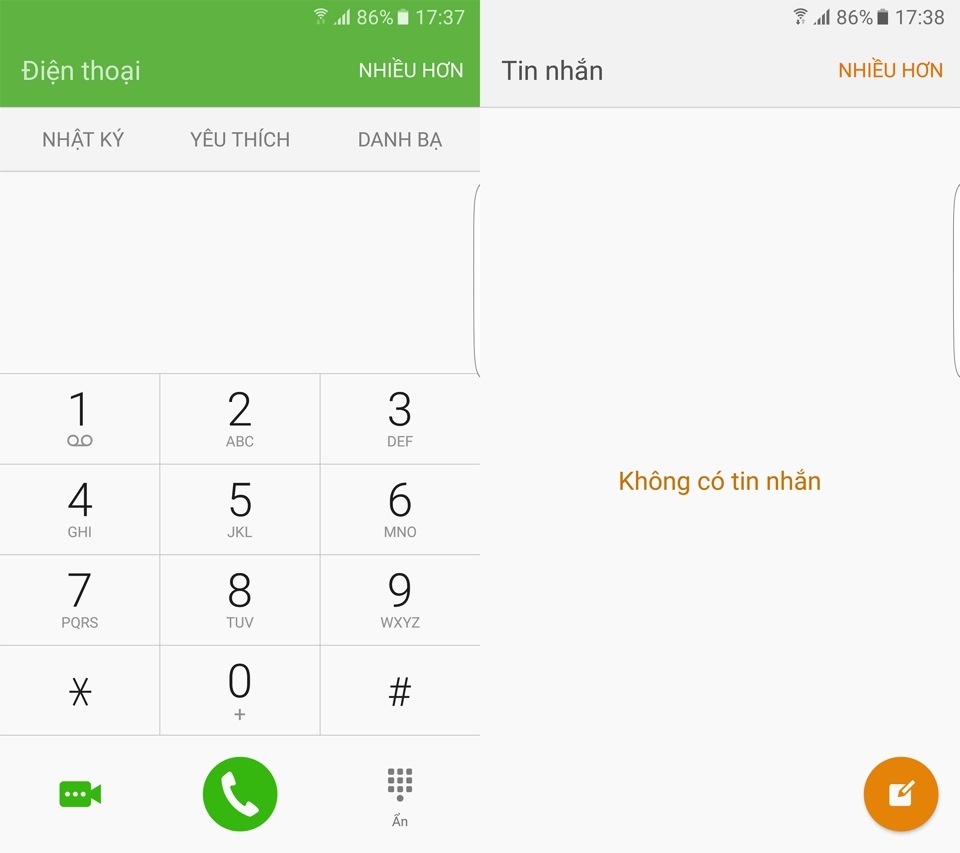 Giao diện Android 7.0 Nougat của Samsung có gì mới?