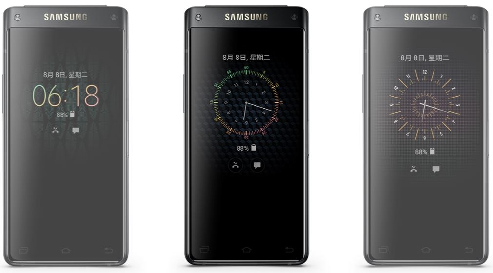 Samsung Leader 8: smartphone nắp gập rất thú vị