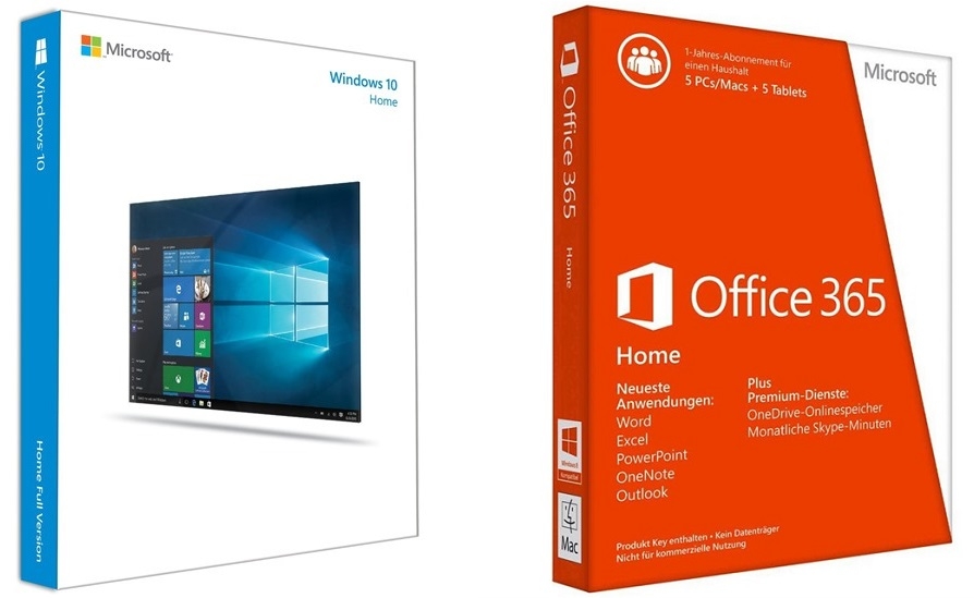 Tặng Voucher Windows 10 và Office 365 khi mua laptop