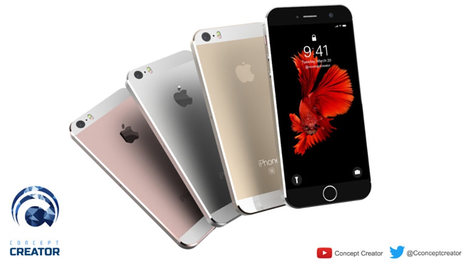 Xuất hiện concept iPhone SE 2018 tuyệt đẹp