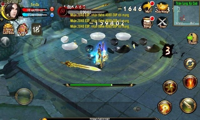 Thiên long bát bộ 3D: game mobile không thua game PC