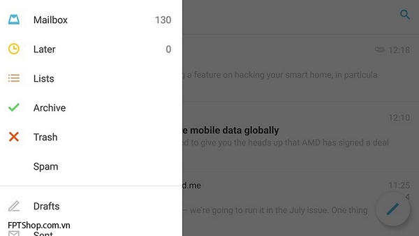 Những ứng dụng email mới tốt nhất cho điện thoại Android