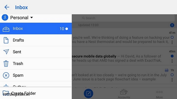 Những ứng dụng email mới tốt nhất cho điện thoại Android