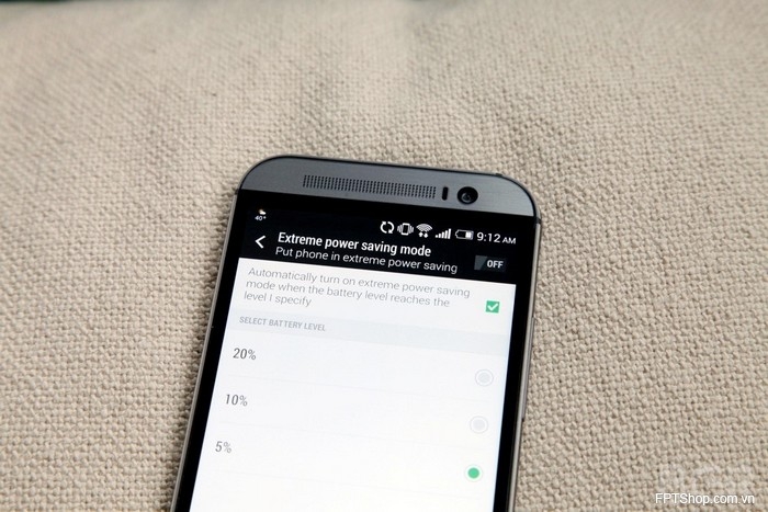 Những thủ thuật tiết kiệm pin trên HTC One M8 mà người dùng nên biết