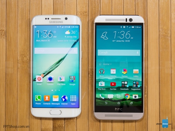 Samsung Galaxy S6 Edge và HTC One M9-hai số phận khác nhau