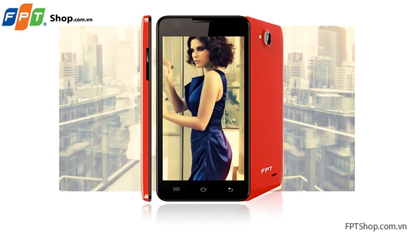 Trên tay chiếc điện thoại FPT Life 5, trải nghiệm màn hình lớn đầy hấp dẫn