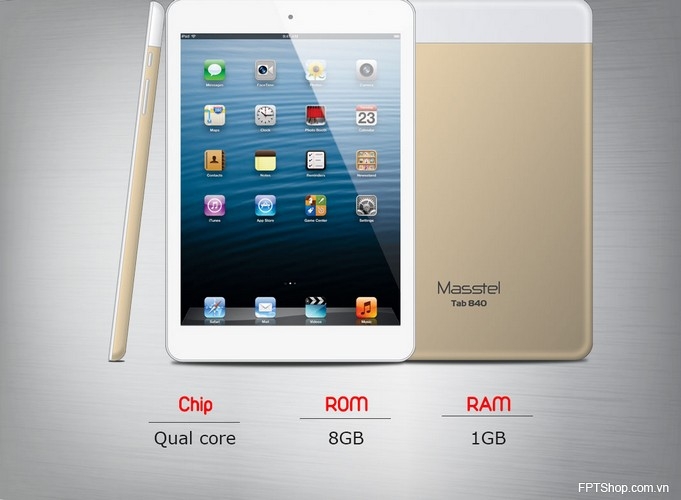 So sánh Masstel Tab 840 với Asus MemoPad ME180A: Về thiết kế và màn hình