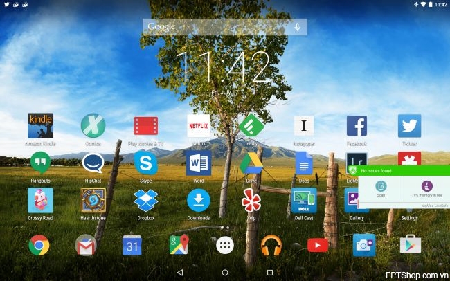 Đánh giá chi tiết màn hình, phần mềm và hiệu năng của Dell Venue 10 7000
