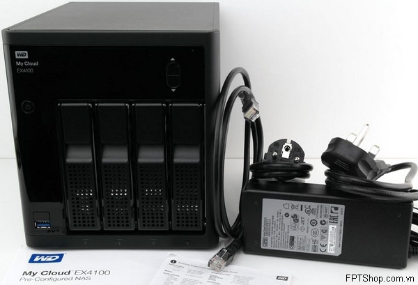 Ổ cứng WD MyCloud EX4100 - Kho tàng lưu trữ