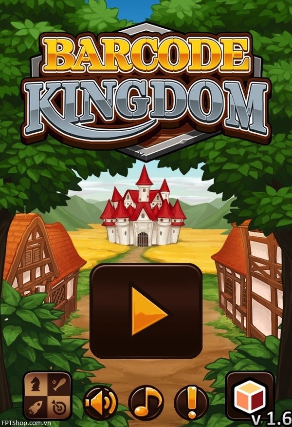 Ứng dụng Barcode Kingdom - Chơi game bằng mã vạch siêu ấn tượng