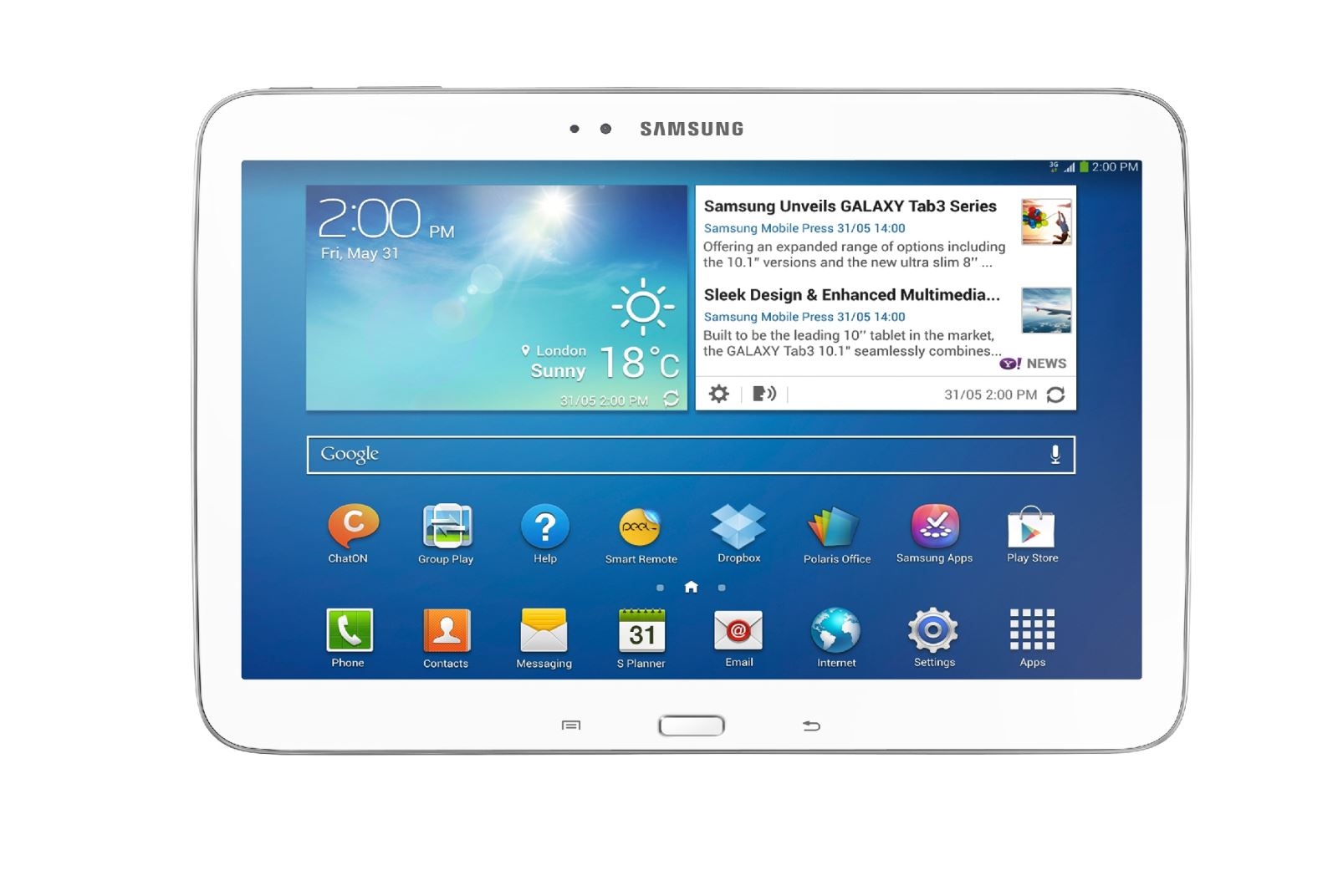 Mức giá của Samsung Galaxy Tab 3 10.1