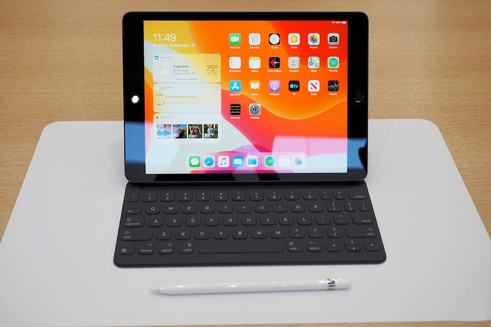 Trên tay iPad 2019 với màn hình 10,2 inch ra mắt cùng iPhone 11