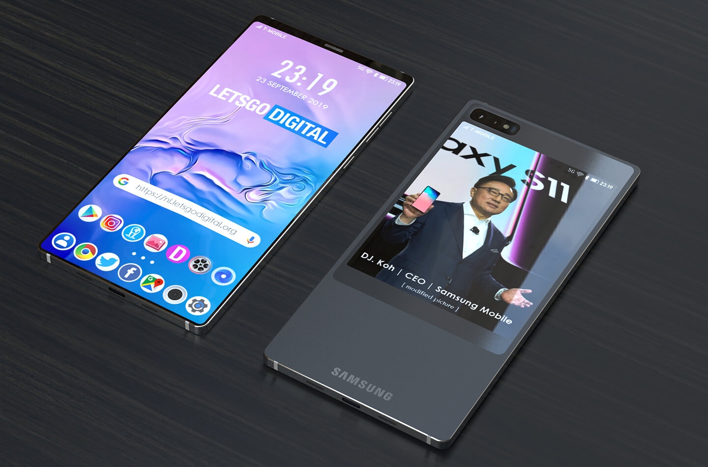 Lộ bằng sáng chế smartphone Samsung 2 màn hình