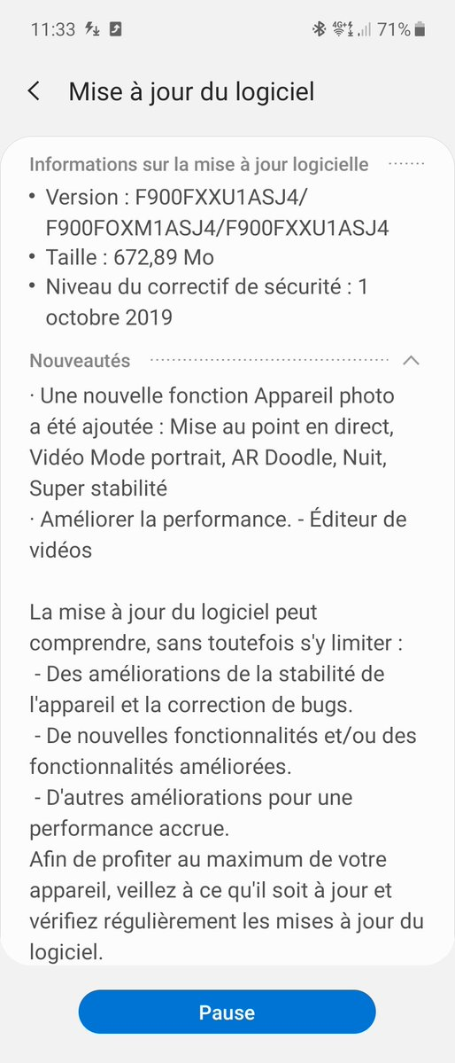 Galaxy Fold nhận tính năng camera của Galaxy Note 10
