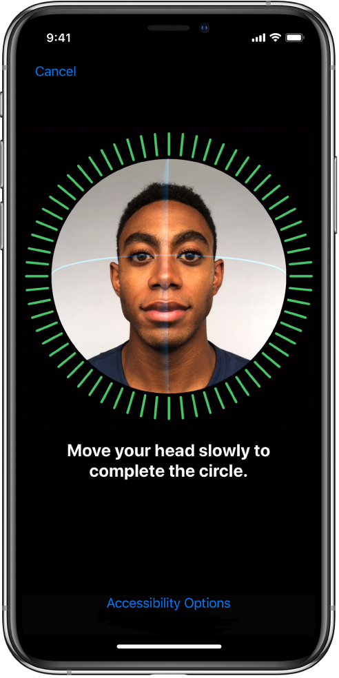 Thiết lập Face ID trên iOS 13
