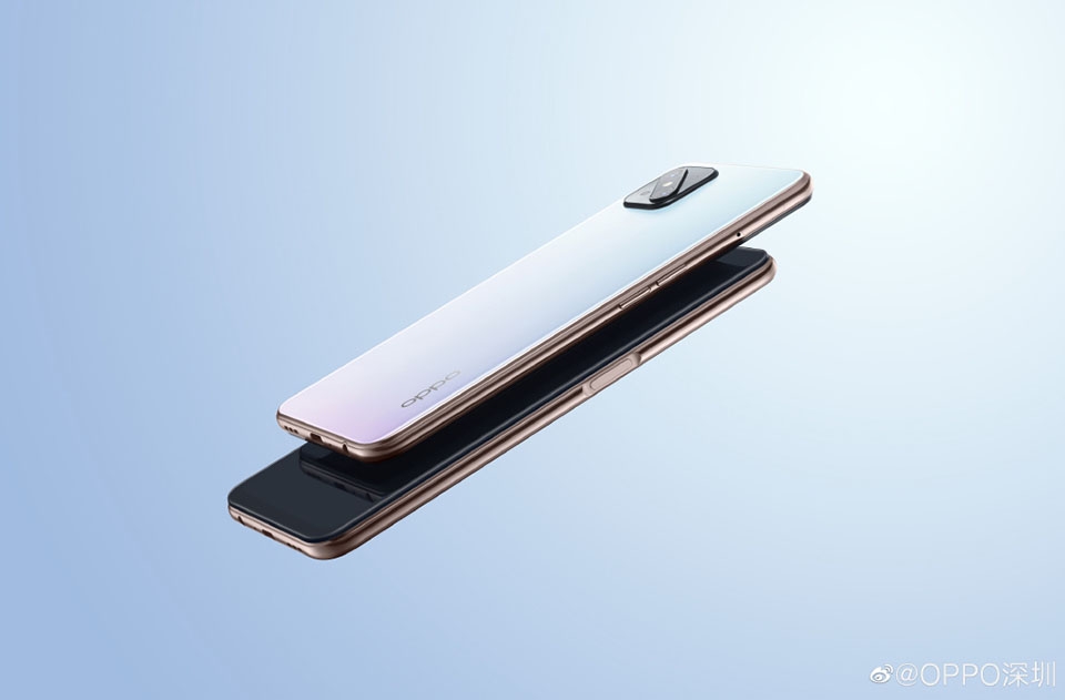 OPPO A92s lộ 3 tùy chọn màu bắt mắt trong ảnh render mới nhất