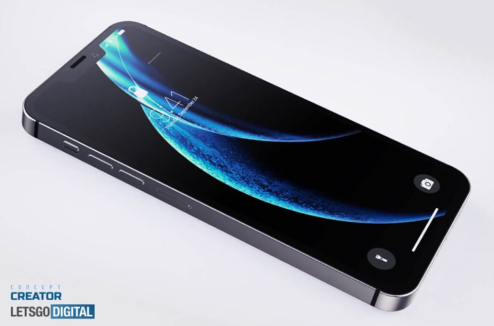 Xuất hiện bản concept iPhone 12 vuông vức, góc cạnh