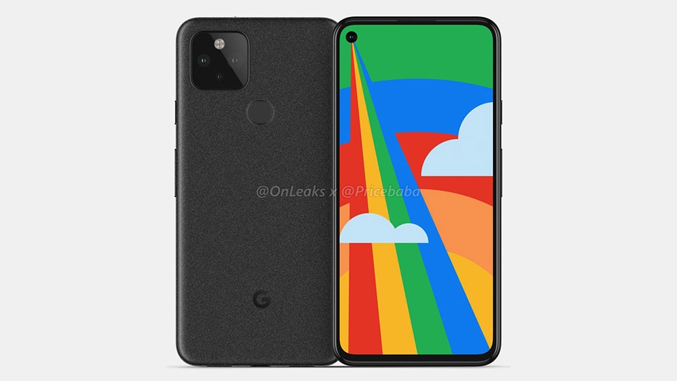 Rò rỉ ảnh render Google Pixel 5, xác nhận có màn hình “đục lỗ”