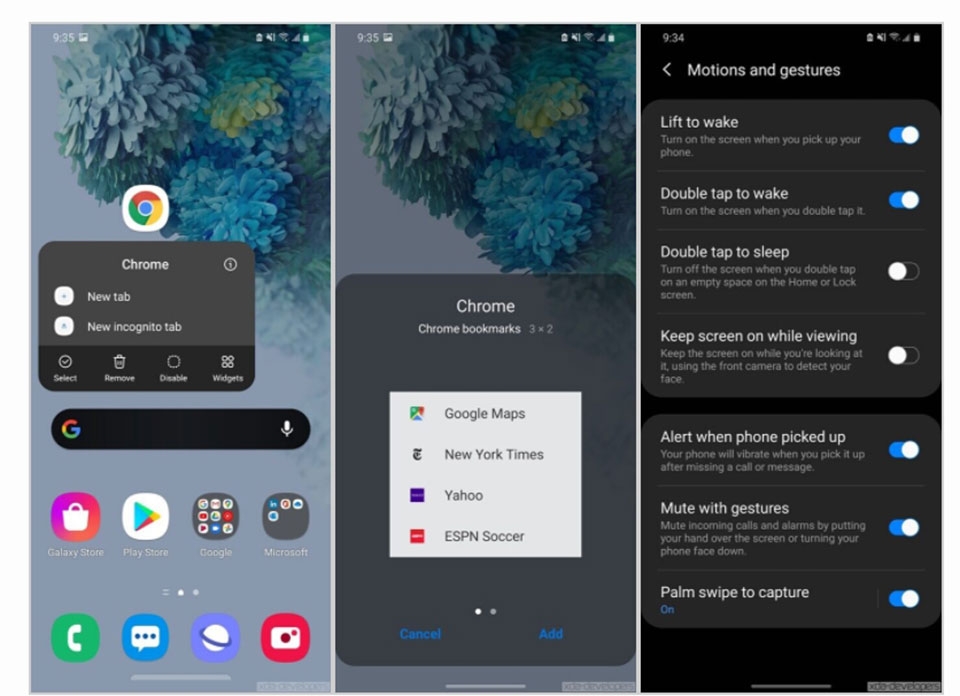 Các tính năng hấp dẫn có trên One UI 3.0 beta dựa trên Android 11