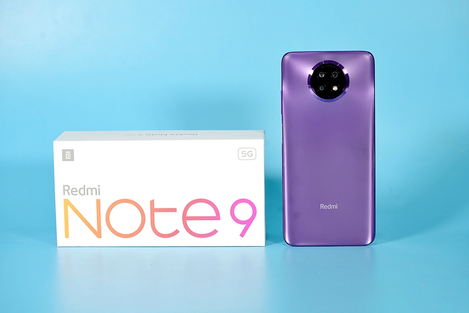 Trên tay Redmi Note 9 5G: Chip Dimensity 800U, 5G, pin 5.000 mAh