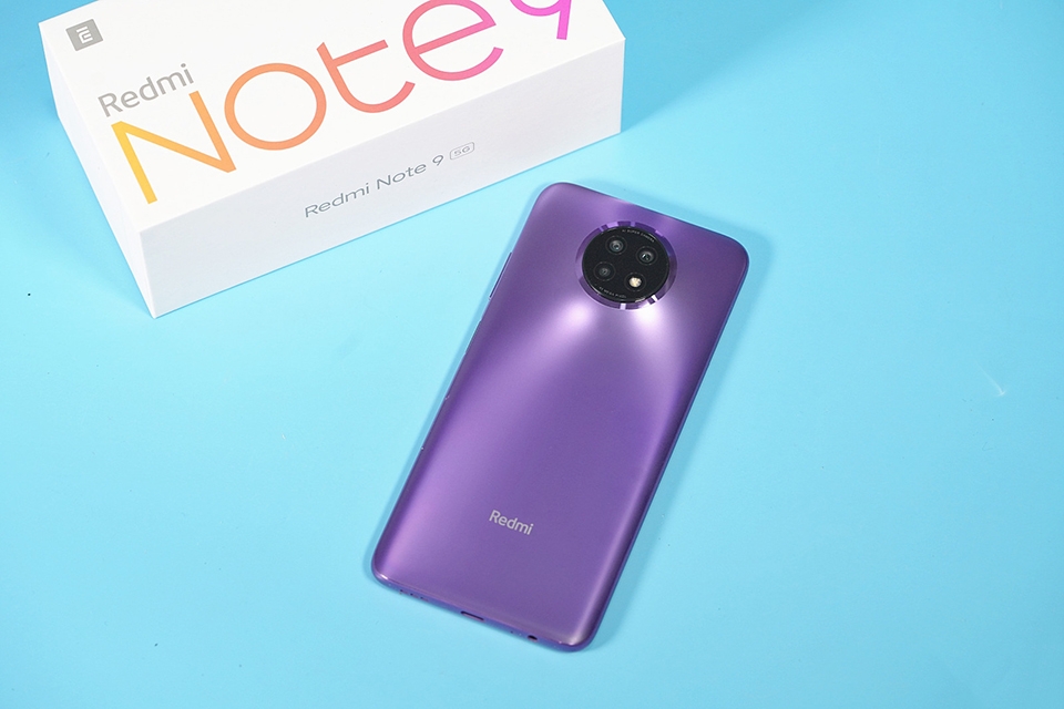 Trên tay Redmi Note 9 5G: Chip Dimensity 800U, 5G, pin 5.000 mAh