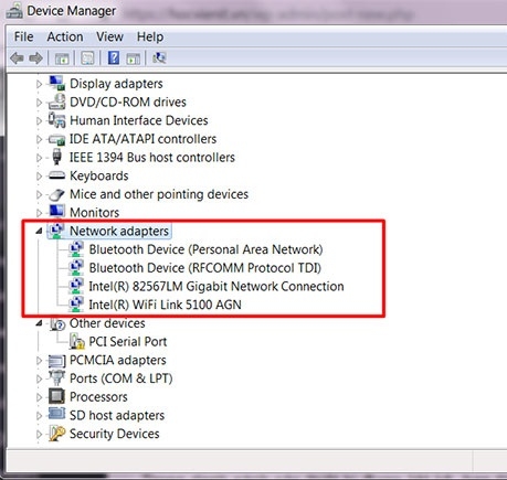 Laptop không nhận card wifi - Nguyên nhân và cách khắc phục