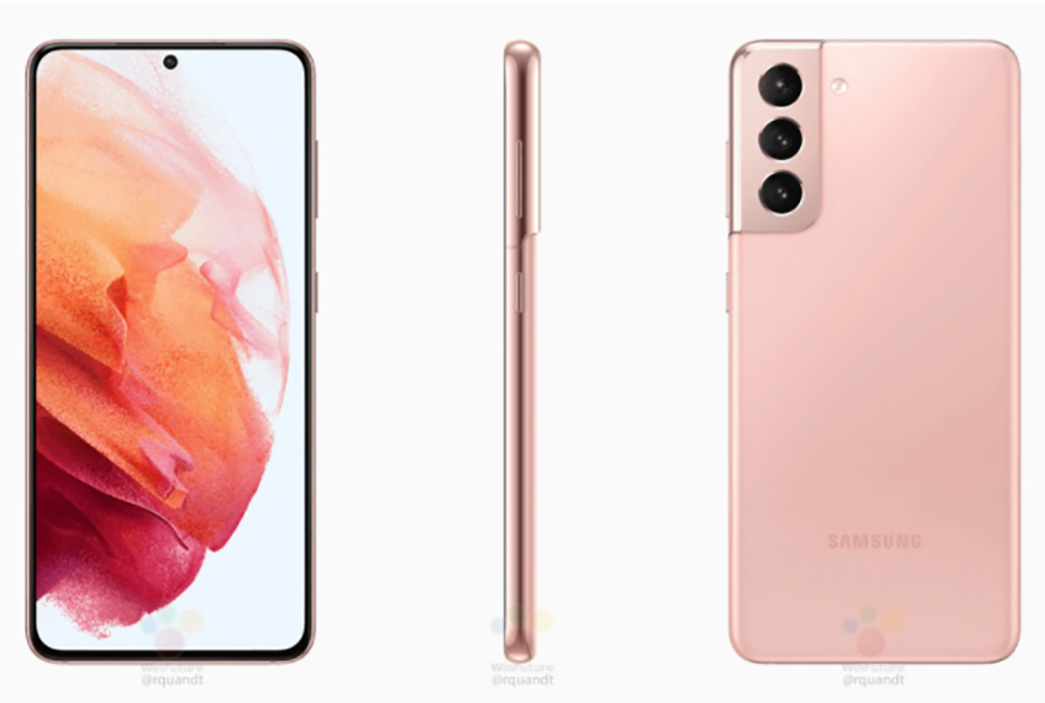 Galaxy S21 và S21+ lộ diện trong loạt ảnh render mới nhất