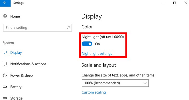 Sửa lỗi tính năng Night Light không hoạt động trên Windows 10