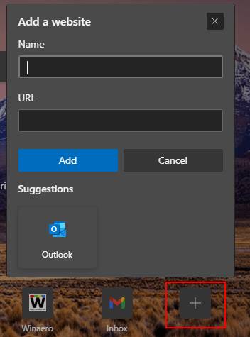 Mẹo kiểm tra mail trong Microsoft Edge với Outlook Smart Tile