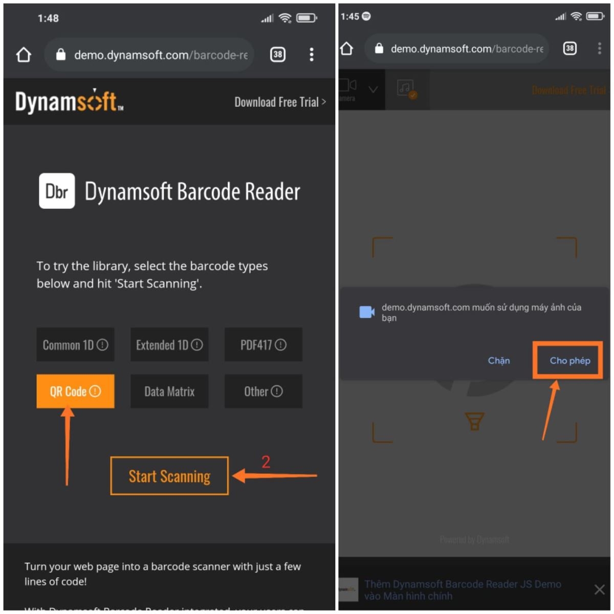 Hướng dẫn quét mã QR code trên điện thoại Android và iOS