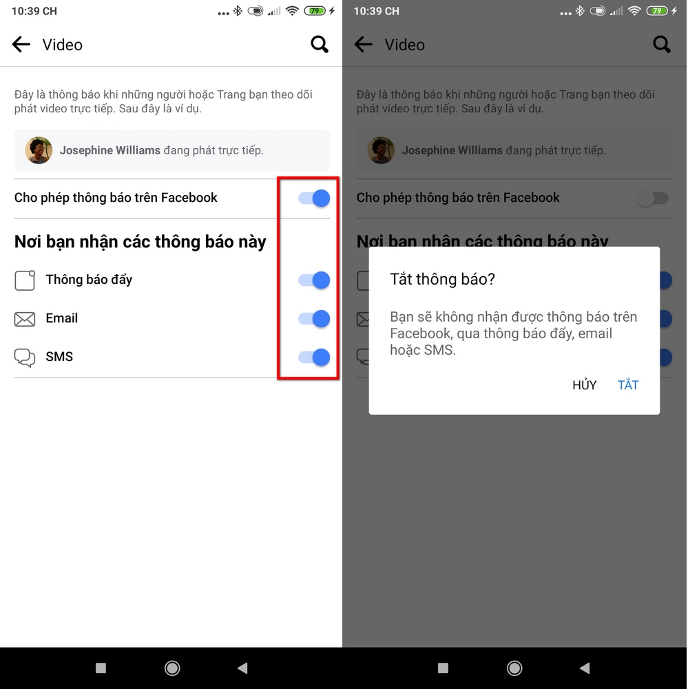 Cách tắt thông báo live stream trên Facebook cực dễ