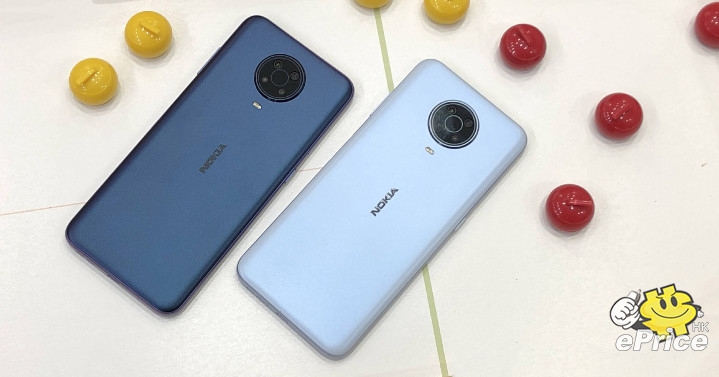 Trên tay Nokia G20: 4 camera 48MP, pin khủng, giá phải chăng