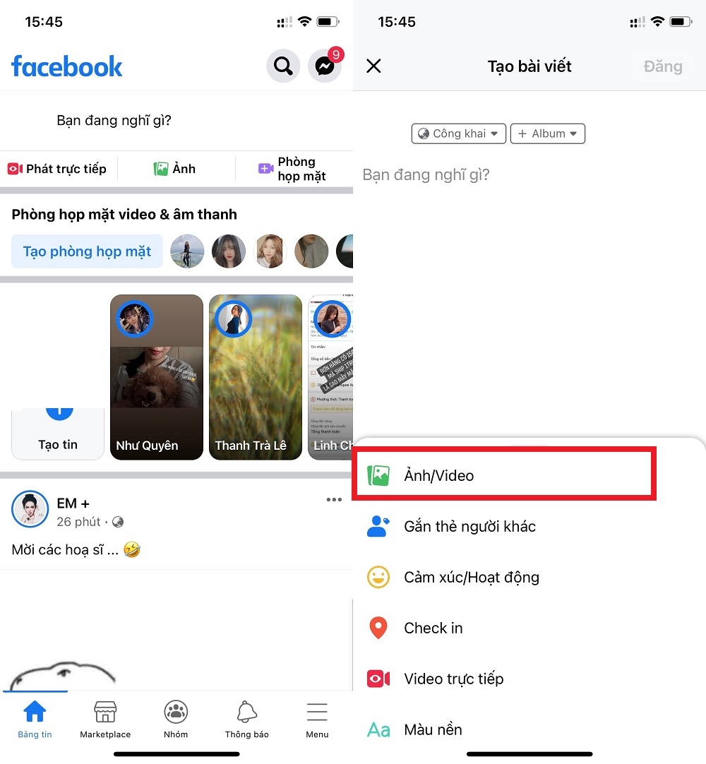 Cách khắc phục Facebook không có bố cục với vài bước